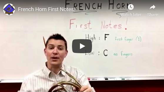 French Horn Tips - www.theTuningNote.com